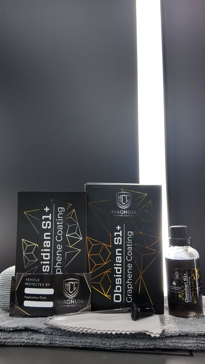 Magnum Obsidian S1+ Graphene Coating 50ml – Magnum Ceramic Coating UK